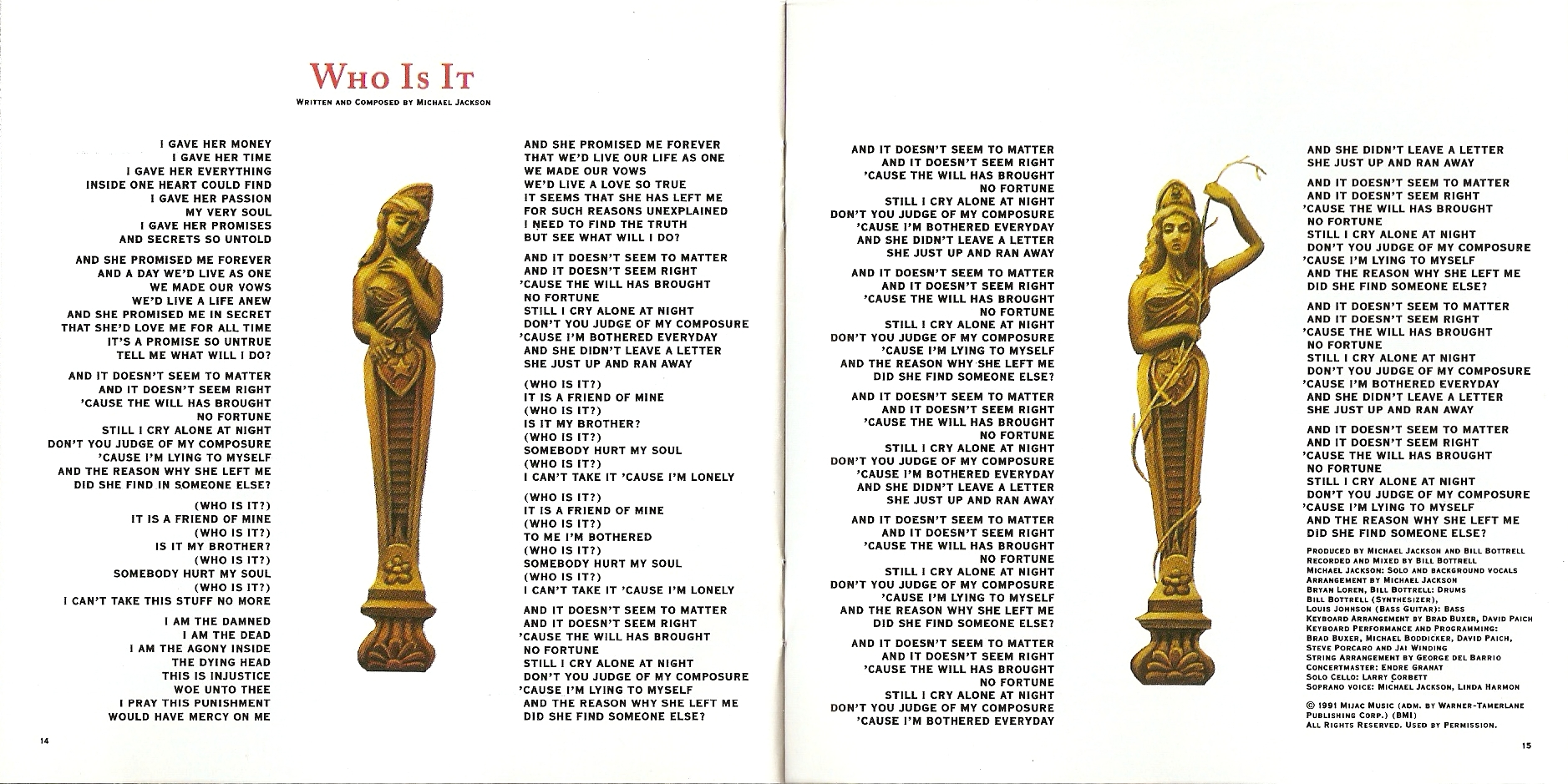 Michael Jackson Dangerous : Booklet08 canada | CD Covers | Cover ...